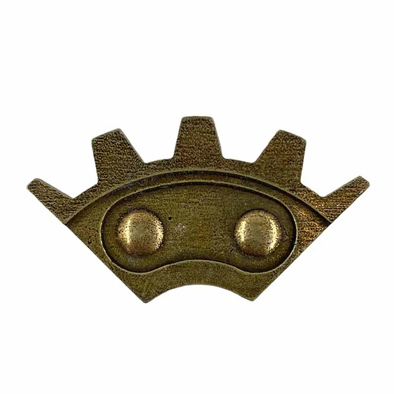 Electroplated metal ornament - top corner 8 | [140870] - Wild Orchid Crafts